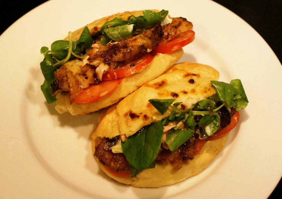 LEFTOVER CHICKEN & SALAD BAPS - Paul Wallace Fitness