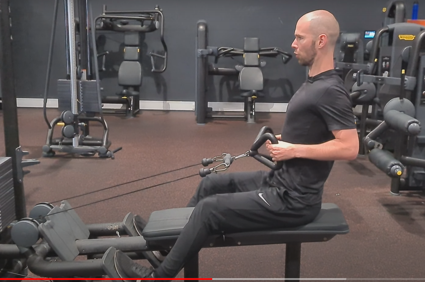 Seated Cable Row - Paul Wallace Fitness