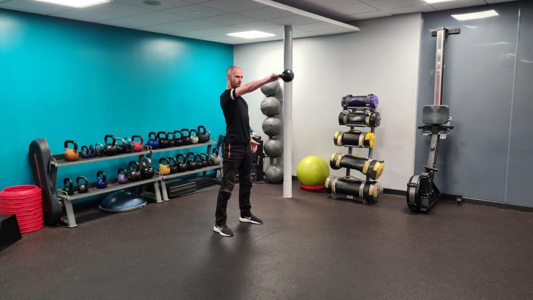 Kettlebell Single Arm Swing - Paul Wallace Fitness