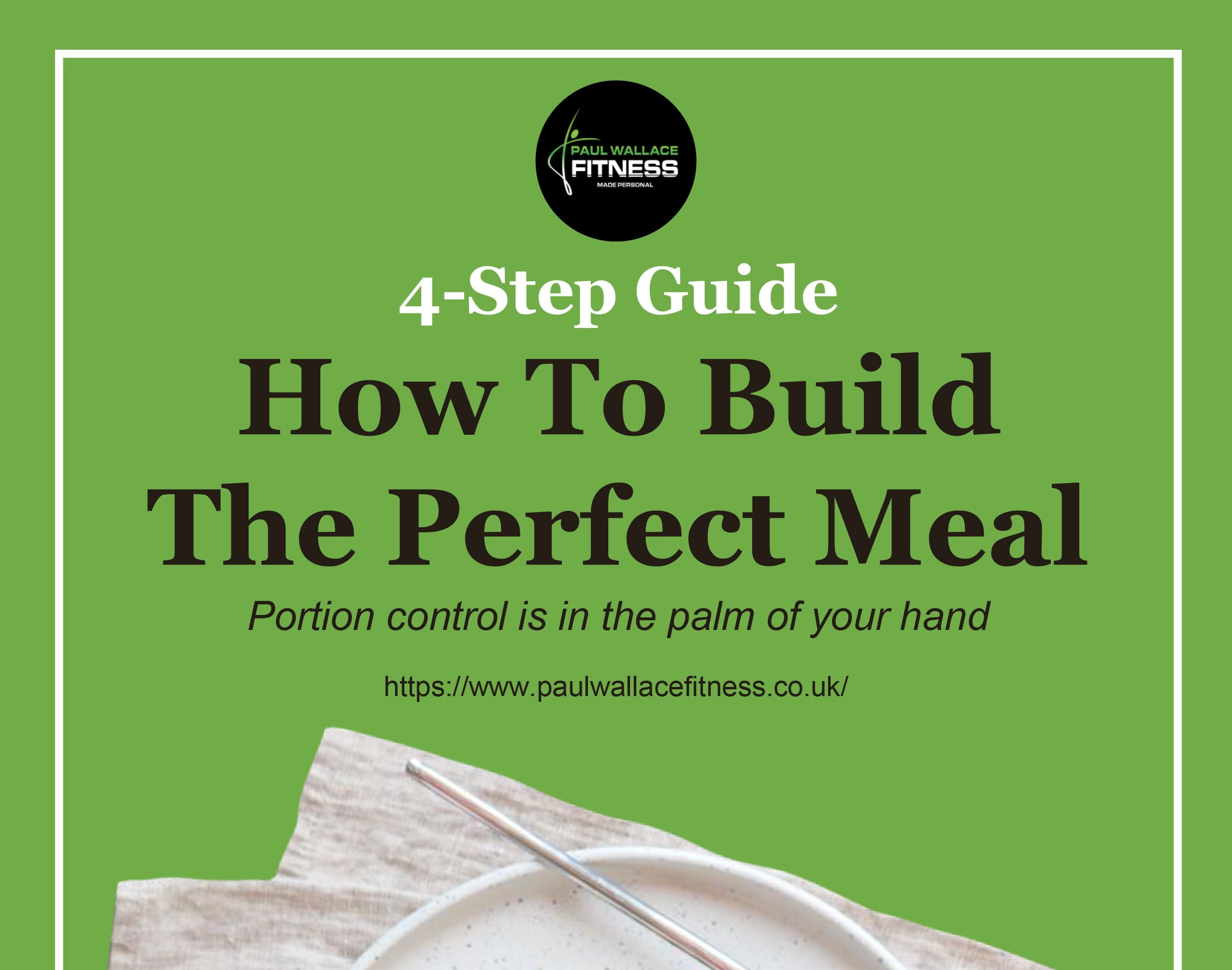 4 Step Guide - How to Build the Perfect Meal - Paul Wallace Fitness
